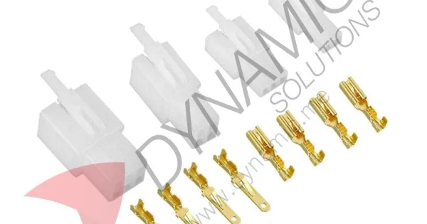 2.8mm Electrical Wire Connector Male Female Cable Terminal Plug