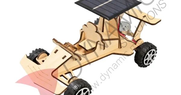 Wooden Solar Energy Racing Car (T-M204)