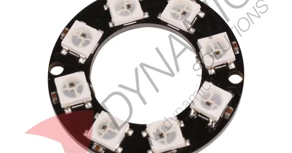 8 LED NeoPixel Ring - RGB WS2812